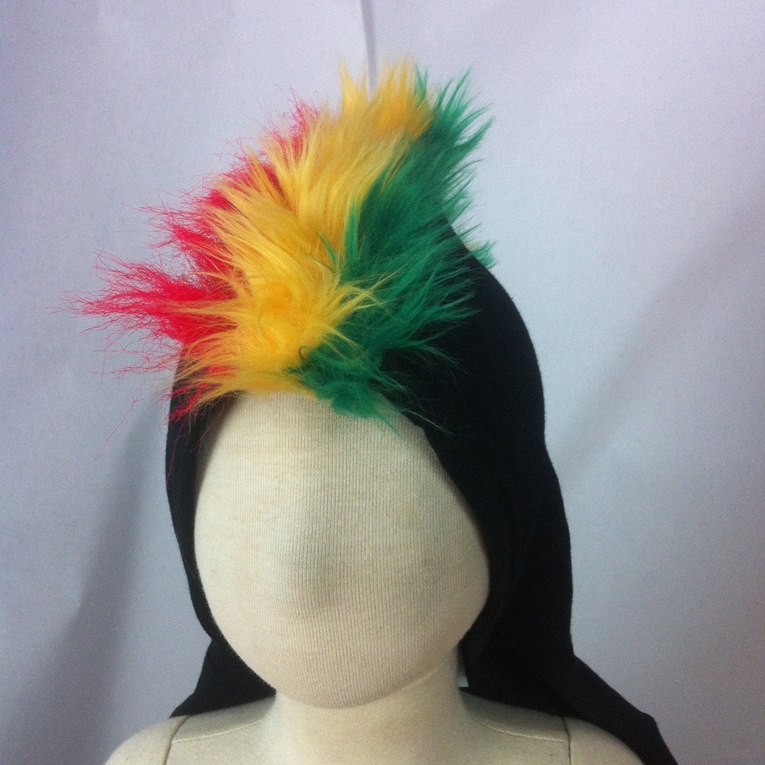 Fur Mohawk Hoodie for Babies American Apparel Zip Front Sweatshirt With ...