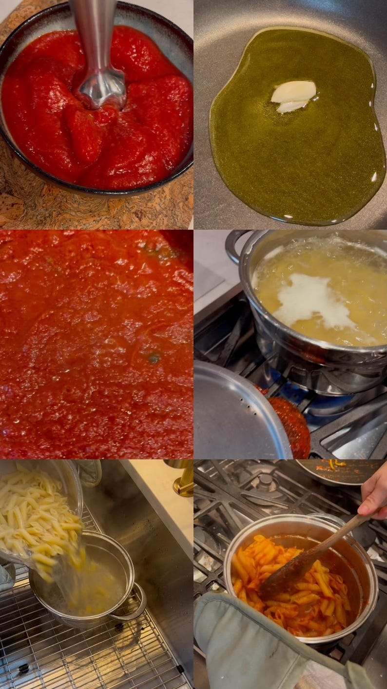 Authentic Italian Pasta Al Pomodoro (penne) Recipe | Quick & Easy ...