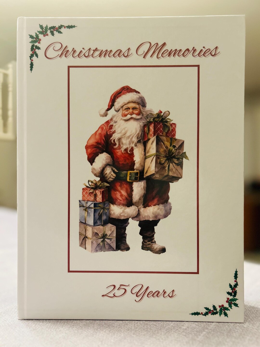 Christmas Memories Journal - 25 Years (digital Download) - Etsy