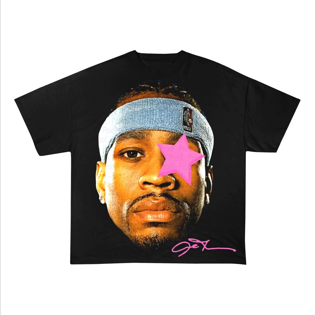Allen Iverson Png , Ready to Print, Printable Design, Artist, 90s, Rap ...