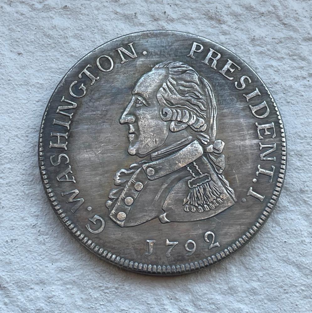Coin 1 Dollar 1792 G. Washington - Etsy