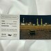 Hajj Umrah Gift Boarding Pass | Personalised Islamic Travel Voucher ...