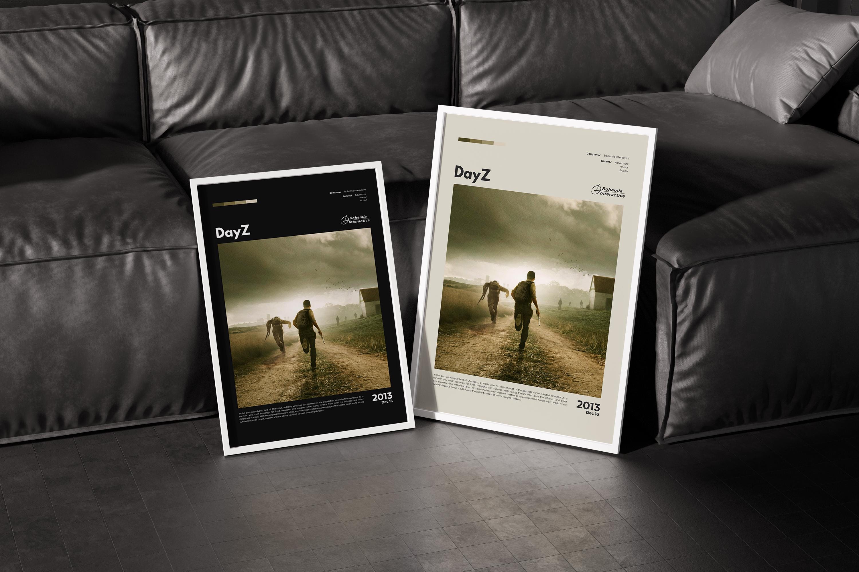 Dayz Poster, Gaming Room Poster, Gaming Wall Poster, Gaming Print ...
