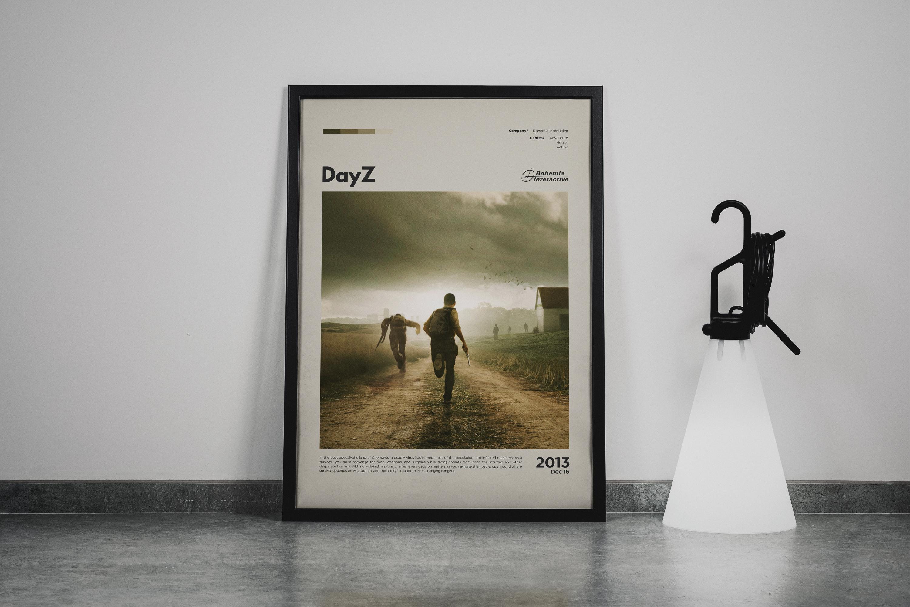 Dayz Poster, Gaming Room Poster, Gaming Wall Poster, Gaming Print ...