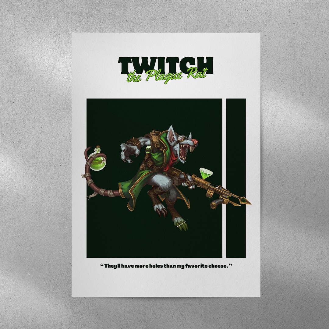 League of Legends, Twitch Poster, Arcane Poster, Gaming Wall Poster ...