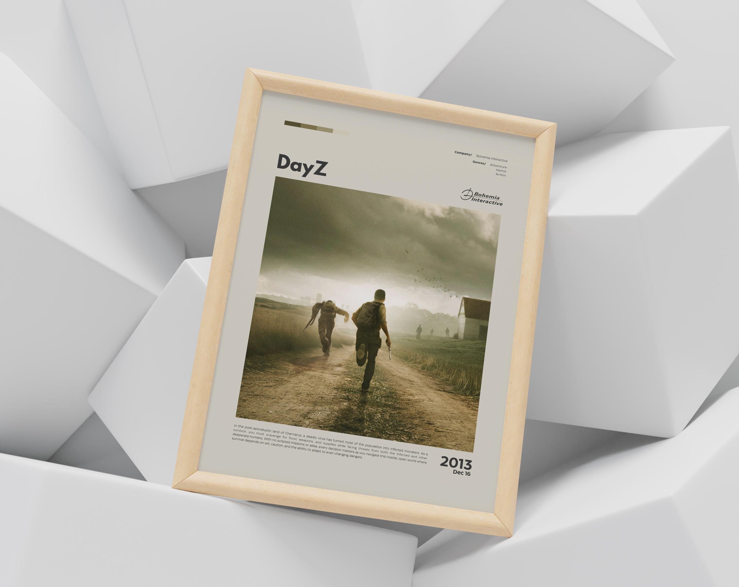 Dayz Poster, Gaming Room Poster, Gaming Wall Poster, Gaming Print ...