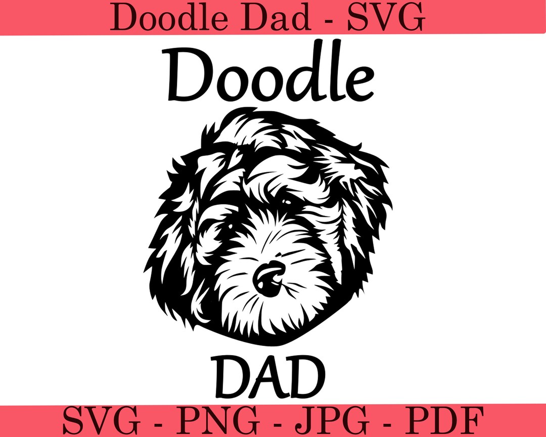 Doodle Dad SVG /cut File / Cricut / Commercial Use / Silhouette / Clip ...