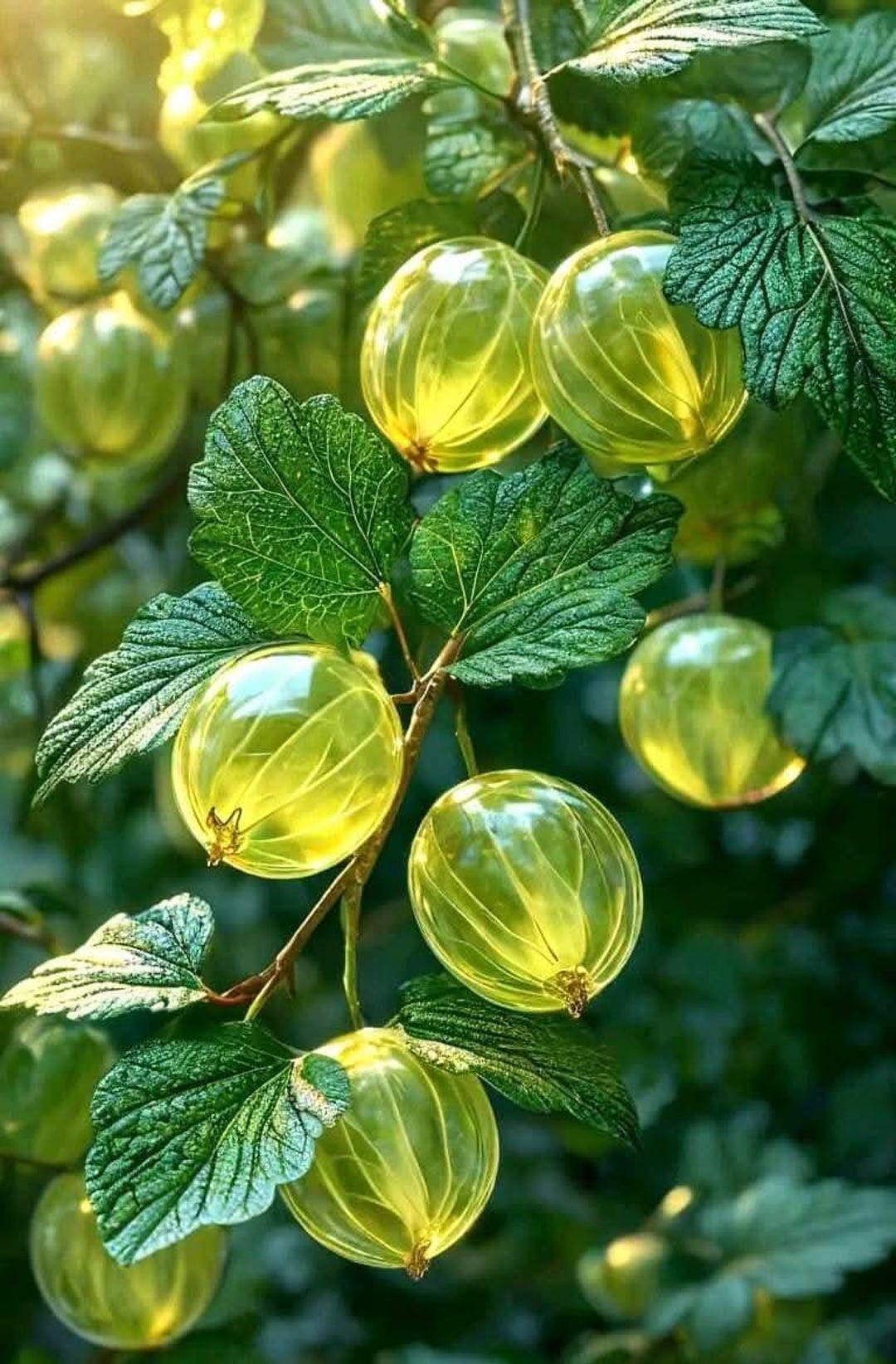 Green Gooseberries. Cross Stitch Pattern. Embroidery Design (PDF, DMC ...