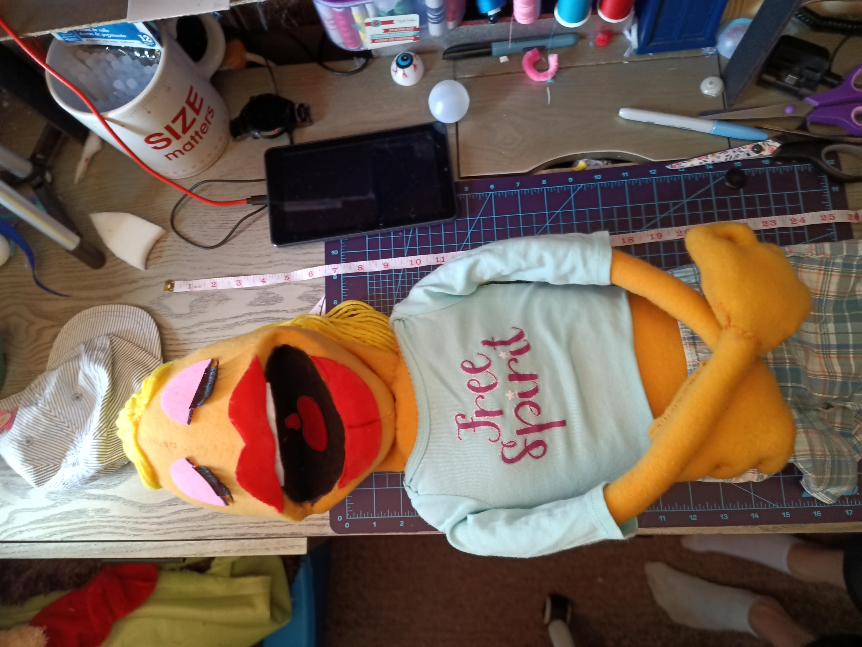 Janice Muppet Style Replica Puppet: 23-inch Rock Star Collectible - Etsy