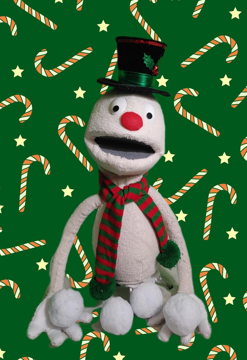 Frosty the Snowman Puppet - Etsy