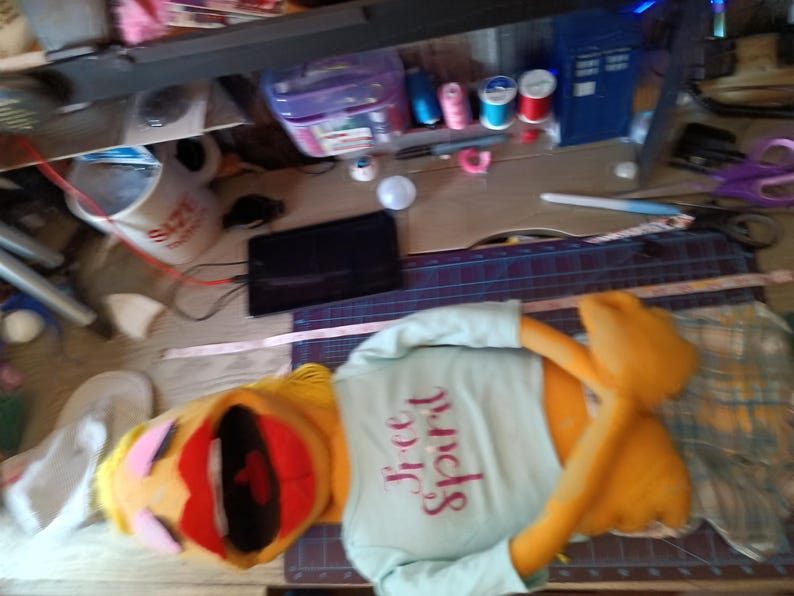 Janice Muppet Style Replica Puppet: 23-inch Rock Star Collectible - Etsy
