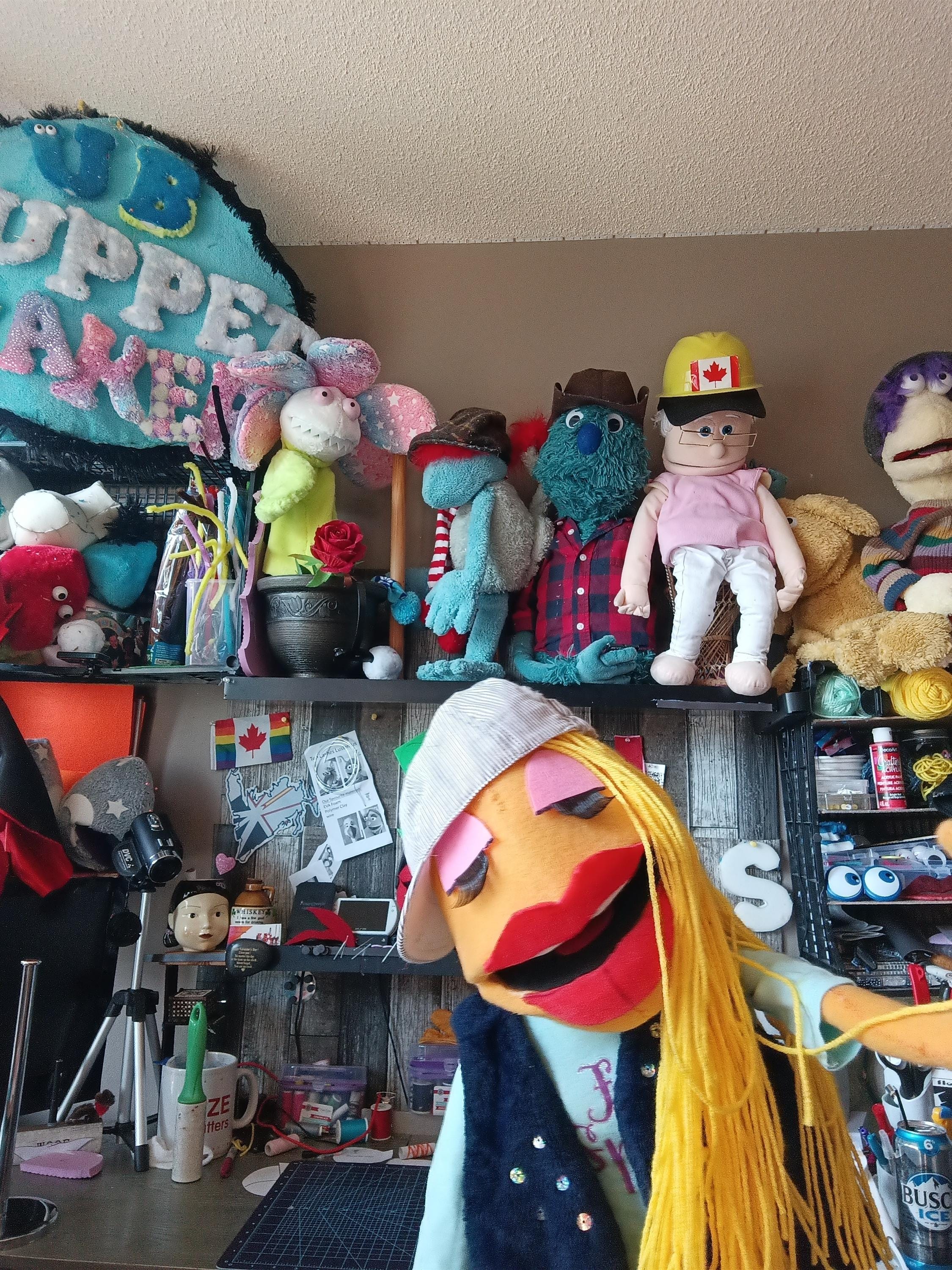 Janice Muppet Style Replica Puppet: 23-inch Rock Star Collectible - Etsy