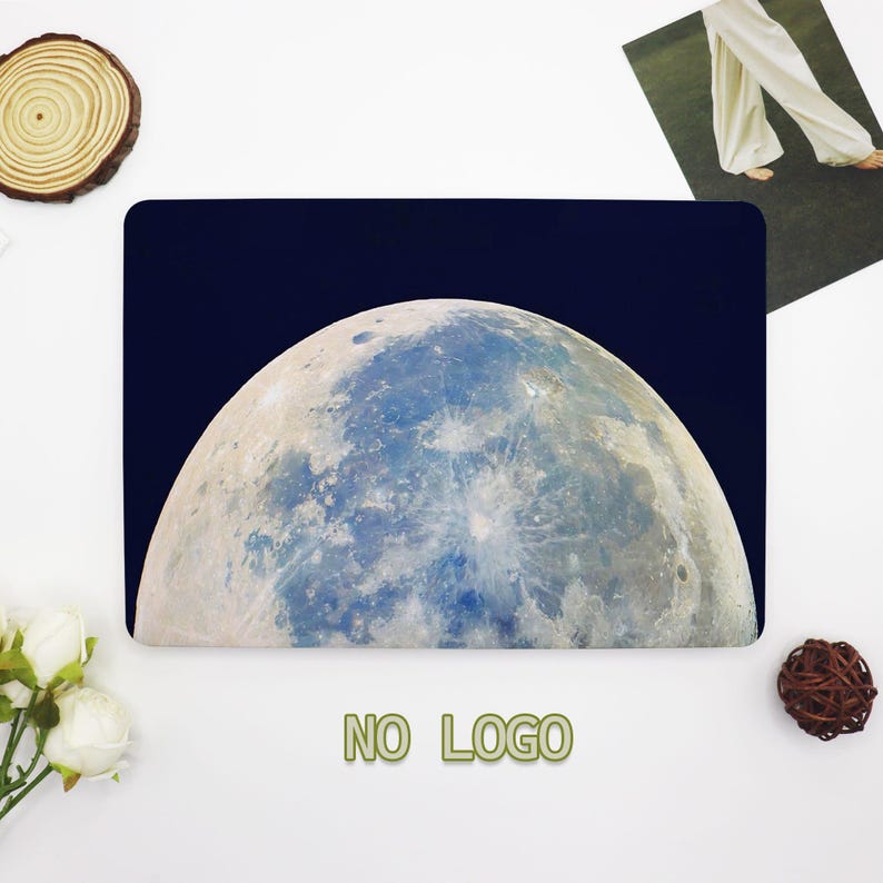 Moon Aesthetic Pattern MacBook Case Hard Protective Laptop Case MacBook ...