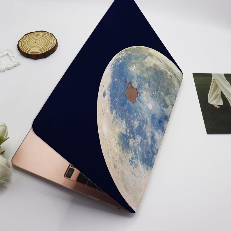 Moon Aesthetic Pattern MacBook Case Hard Protective Laptop Case MacBook ...