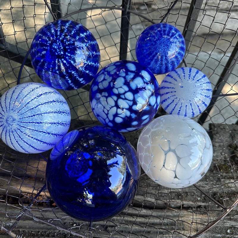 Glass Balls - Etsy