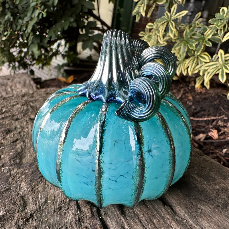 Turquoise Pumpkin - Etsy
