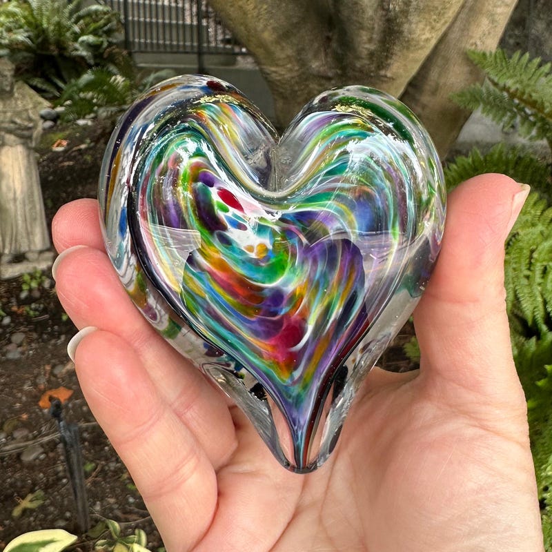 Heart Paperweight - Etsy