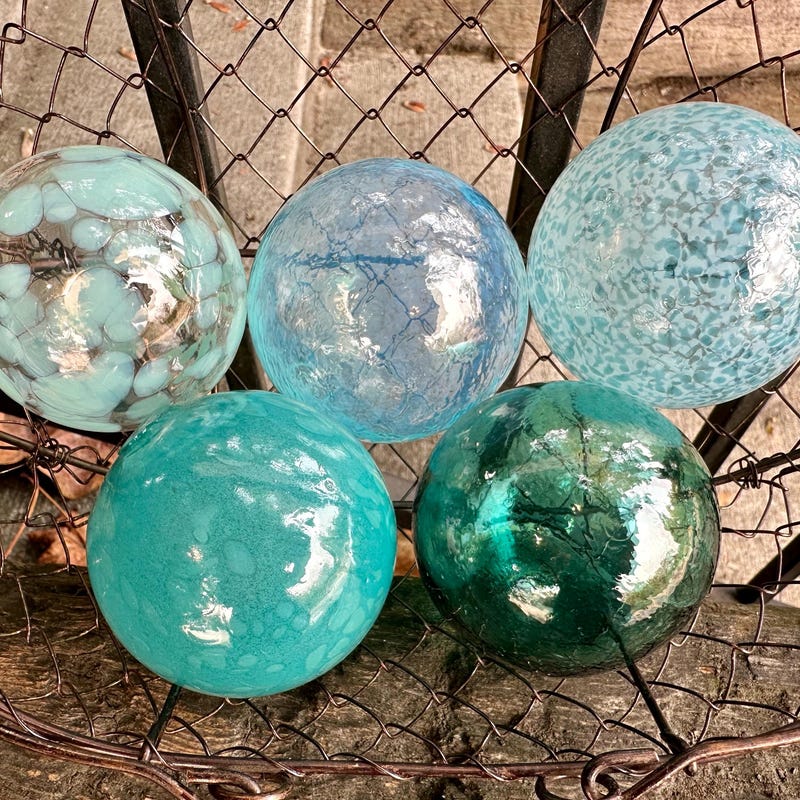 Glass Balls - Etsy