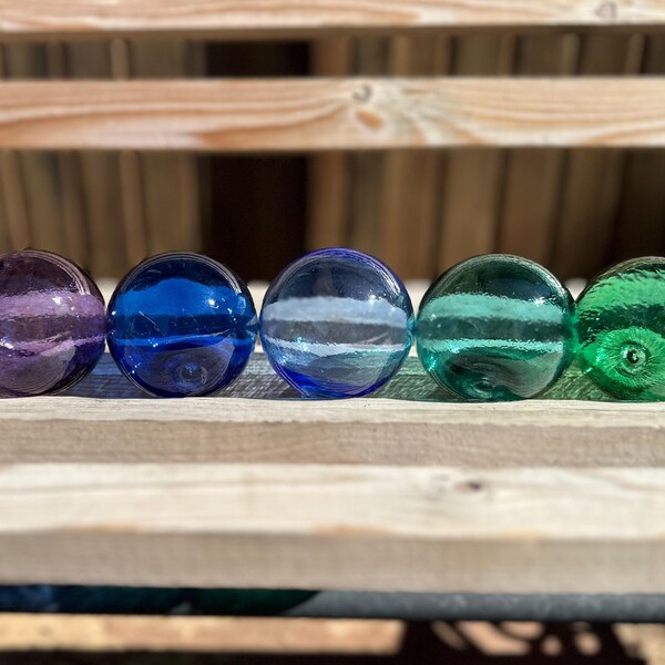 Sea Glass Balls - Etsy
