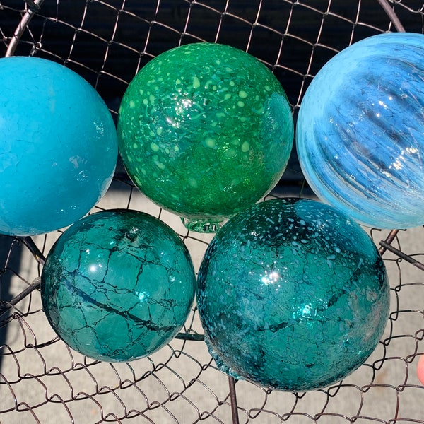 Glass Balls - Etsy