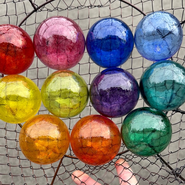 Planet Glass Balls - Etsy