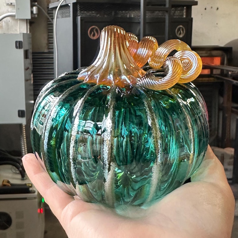 Turquoise Pumpkin - Etsy