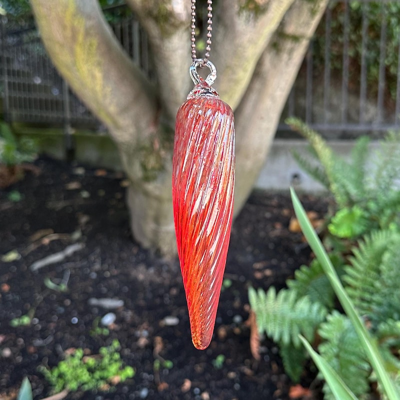 Glass Pendulum - Etsy