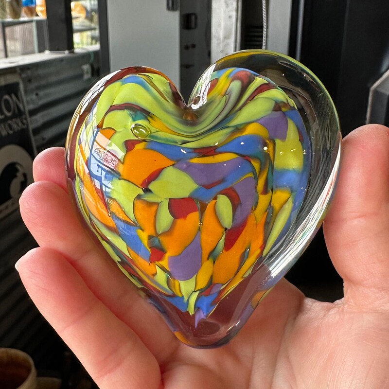 Heart Paperweight - Etsy