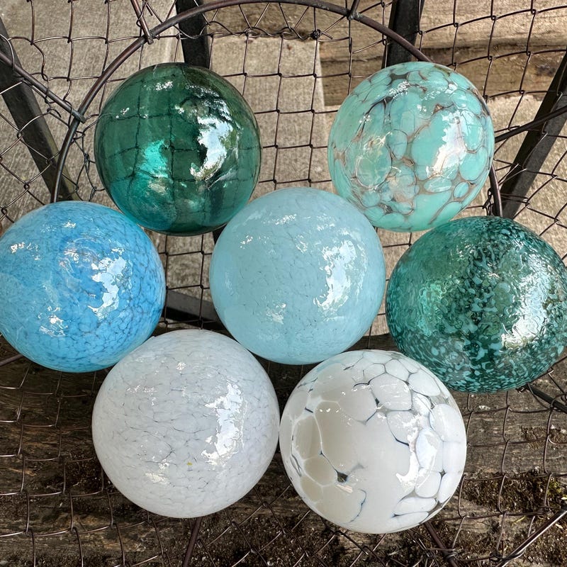Glass Balls - Etsy