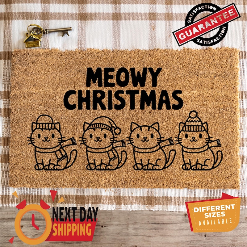 Meowy Christmas - Etsy