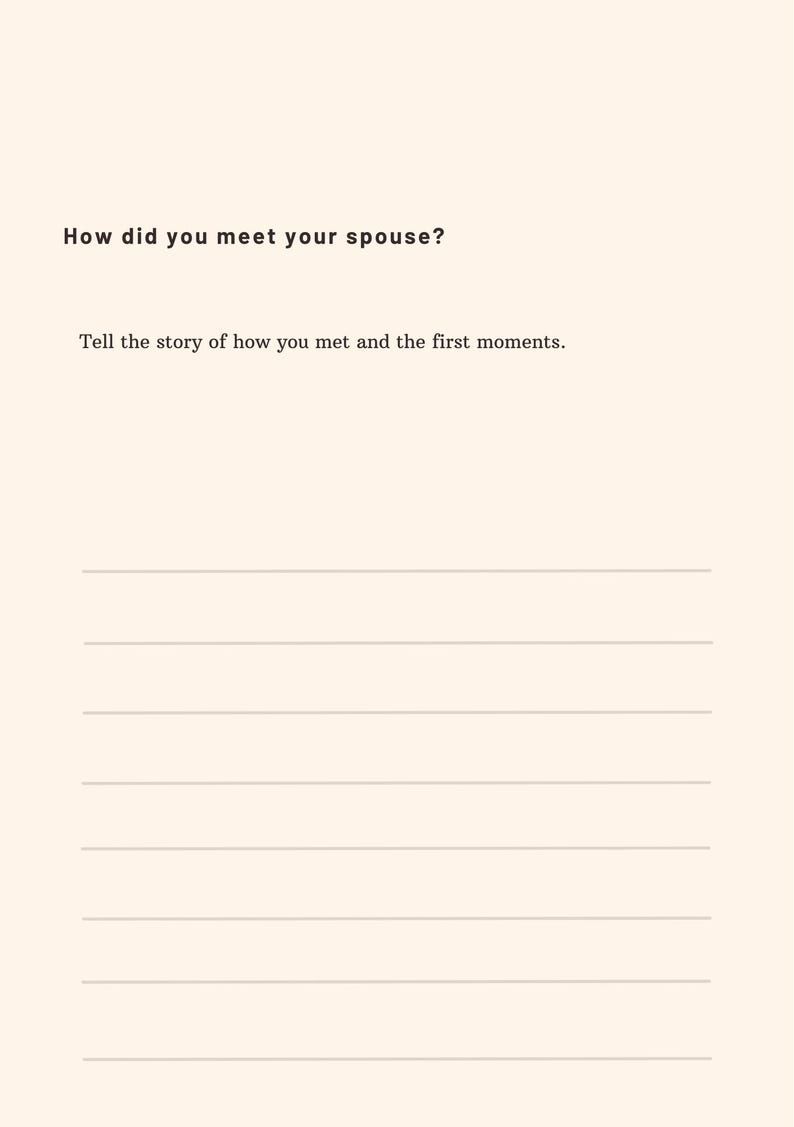 My Story, My Legacy: 500 Questions to Capture My Life! - Etsy