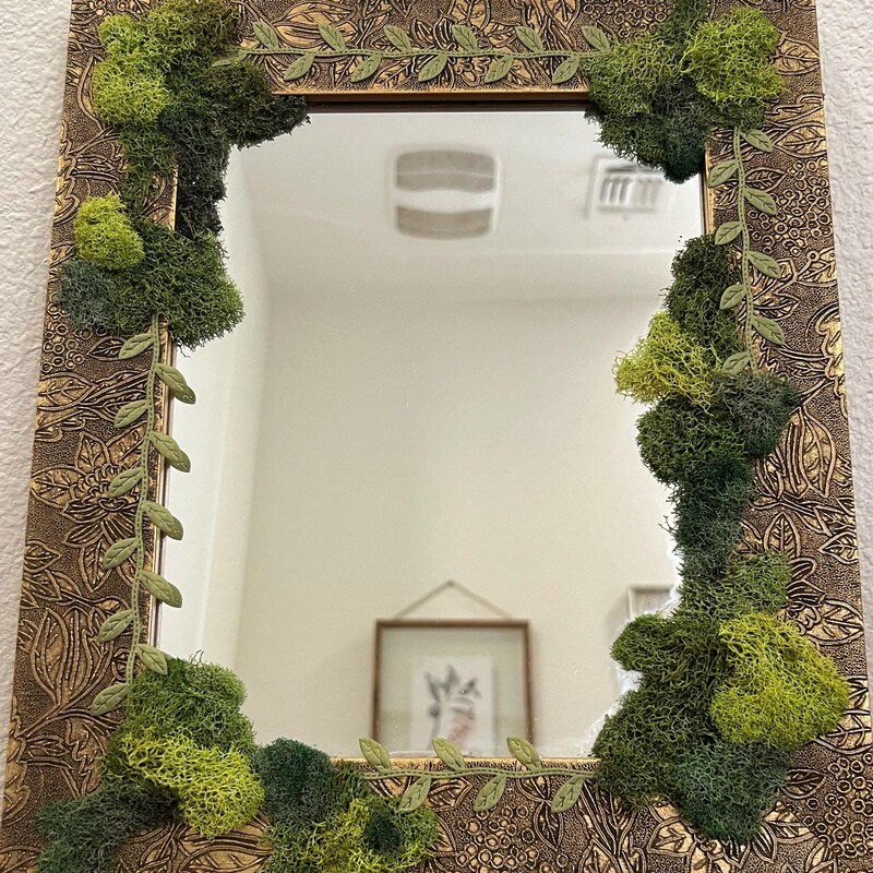 Moss Mirror - Etsy