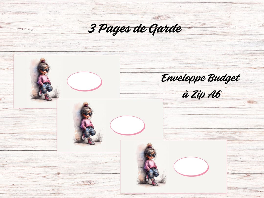 Budget Cover Pages PDF - Girly Theme | BLANK Categories to Customize ...