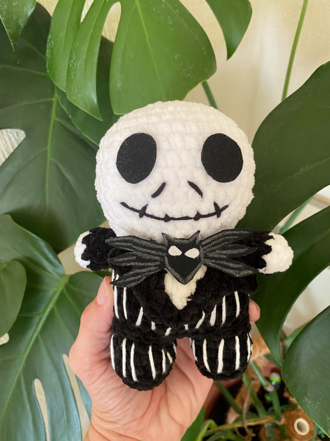Jack Skeleton Plushie - Etsy