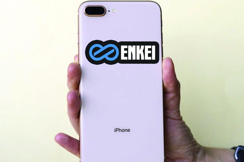 Enkei Wheels Main Logo Vinyl Decal / Sticker 10 Sizes!! Free Shipping ...