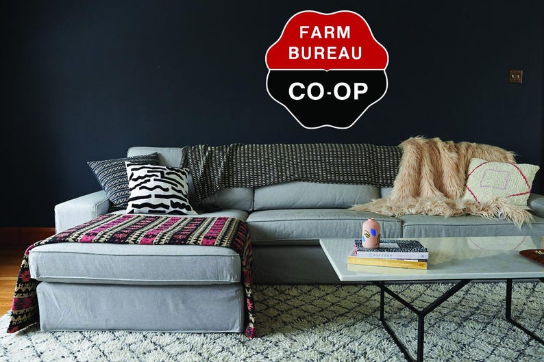 Farm Bureau Co-op Logo Vinyl Decal / Sticker 10 Sizes!! Free Shipping ...