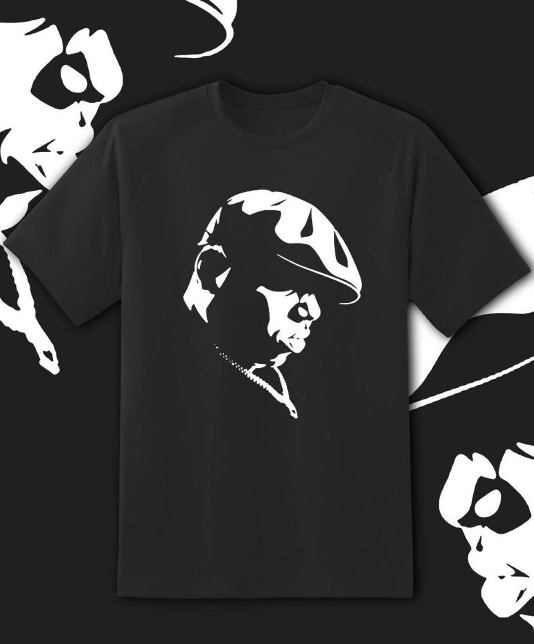 Notorious B I G Biggie Smalls Hip Hop Logo T Shirt Youth M Adult 6XL ...