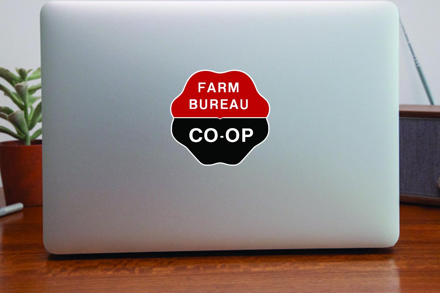 Farm Bureau Co-op Logo Vinyl Decal / Sticker 10 Sizes Free Shipping - Etsy
