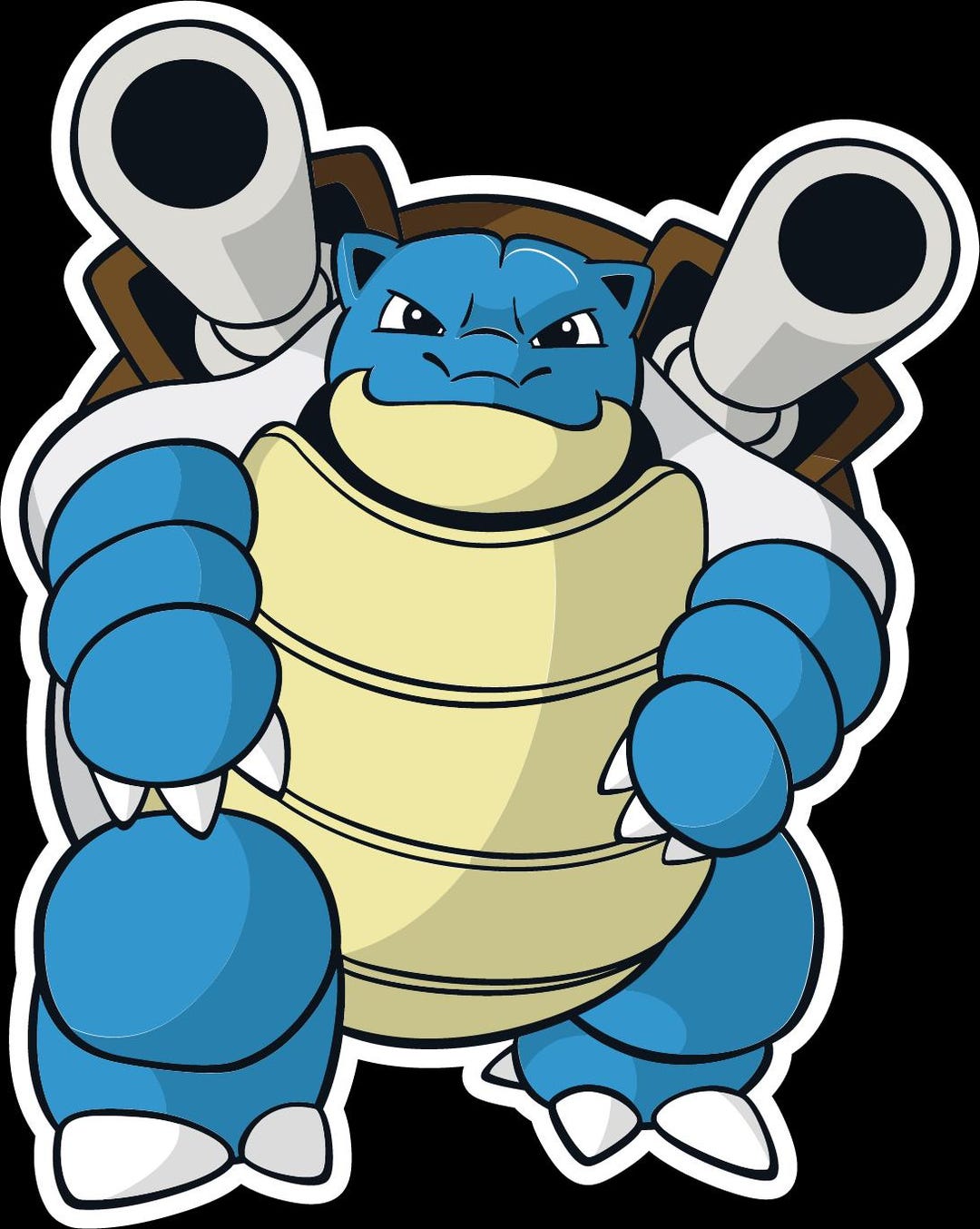 Pokemon Stickers Blastoise / Vinyl Decal | 10 Sizes!! TRACKING FAST ...