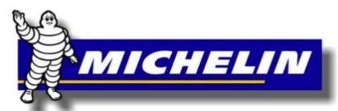 Michelin Side Logo Vinyl Decal / Sticker 10 Sizes!! Free Shipping! - Etsy
