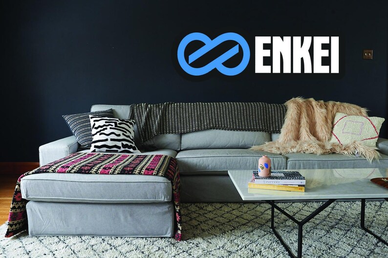 Enkei Wheels Main Logo Vinyl Decal / Sticker 10 Sizes Free Shipping - Etsy