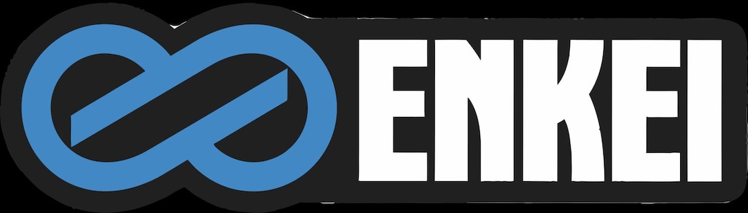 Enkei Wheels Main Logo Vinyl Decal / Sticker 10 Sizes!! Free Shipping ...