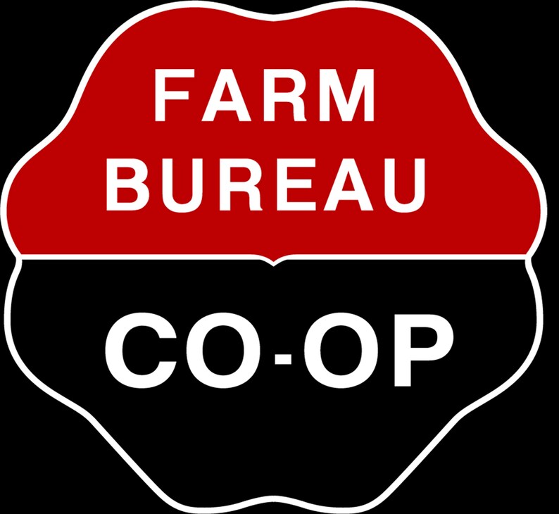 Farm Bureau Co-op Logo Vinyl Decal / Sticker 10 Sizes!! Free Shipping ...