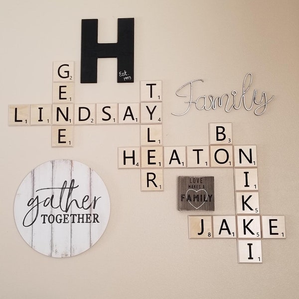 Wooden Inset Letters - Etsy