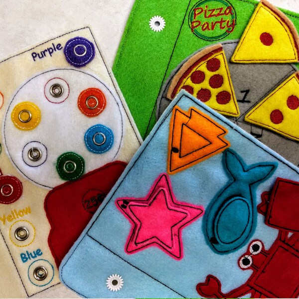 Diy Quiet Book - Etsy