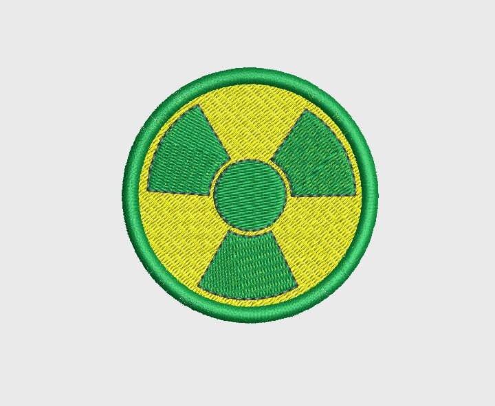 Incredible Hulk Radiation Logo