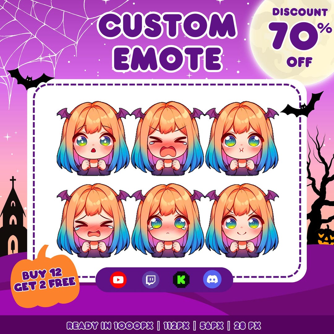 Twitch Emotes, Anime | Custom Twitch Emotes or Kick Emotes | Twitch ...