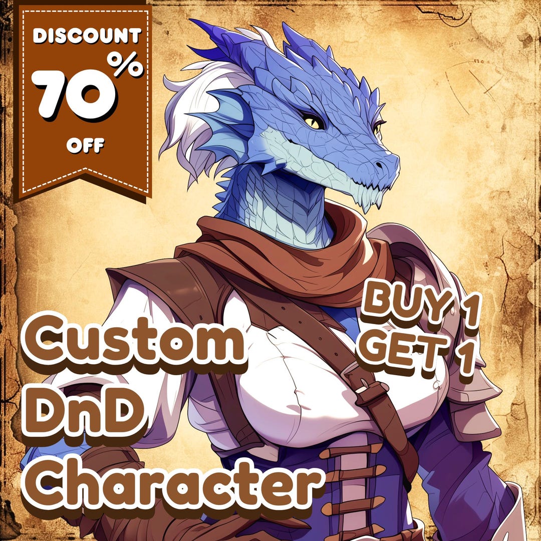 Dnd Character Commission,dungeons and Dragons,dnd Character Portrait ...