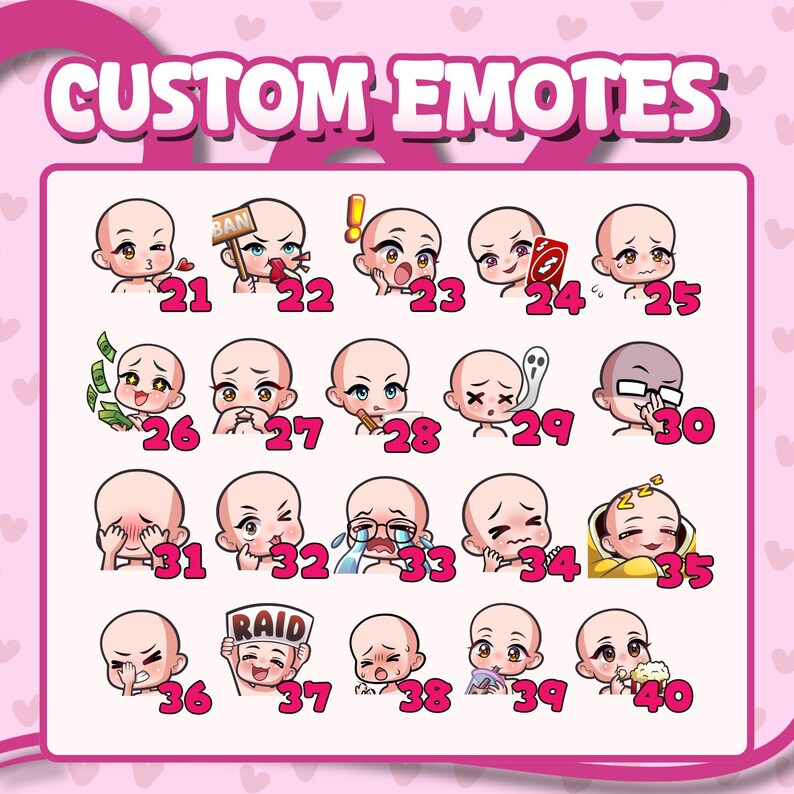 Custom Emotes: Make Your Own Emotes | Twitch Emotes | Avatar/profile ...