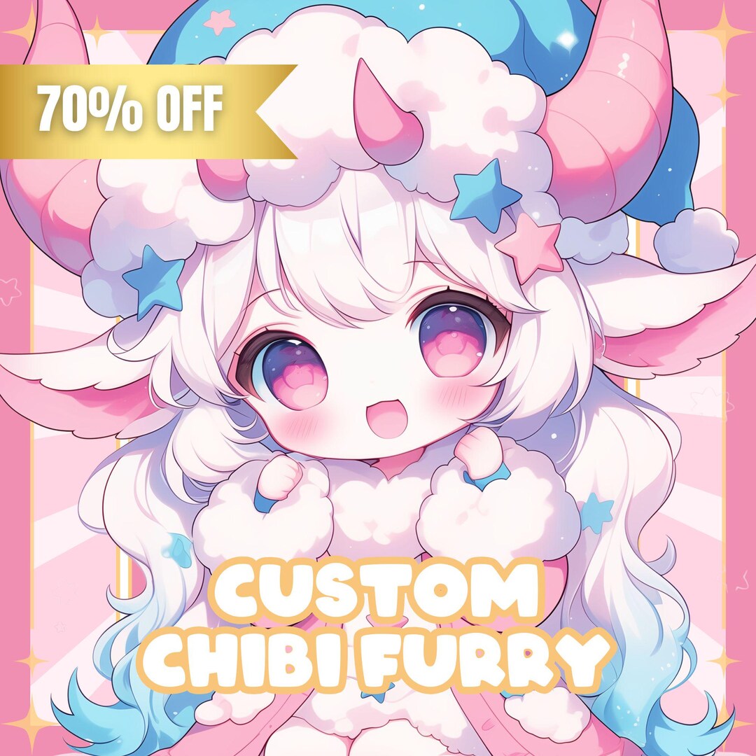 Furry Character Chibi | Chibi Commission | Furry for Twitch | Chibi ...